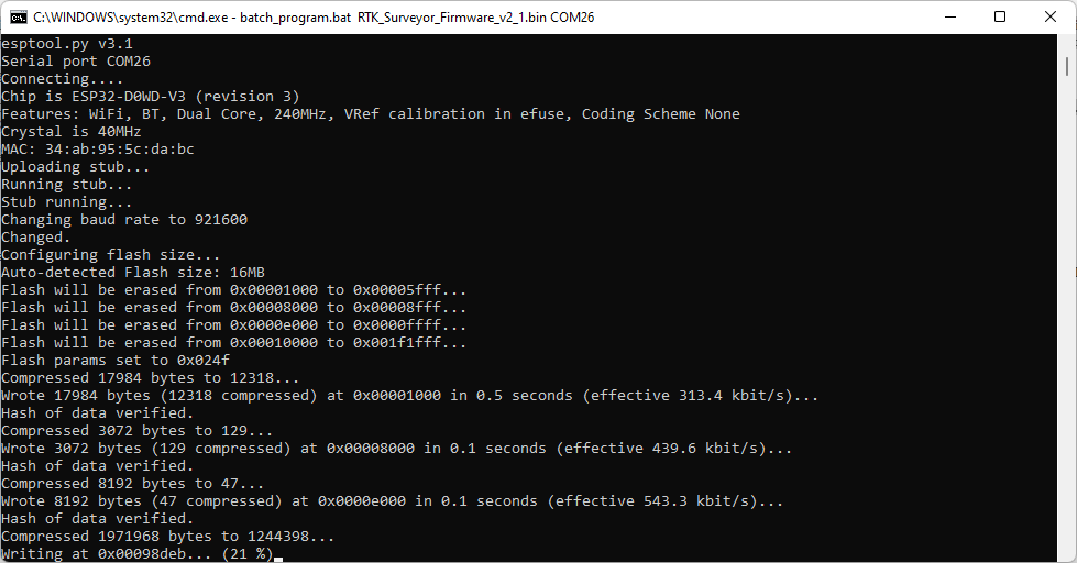 Updating ESP32 Firmware - SparkFun RTK Everywhere Product Manual